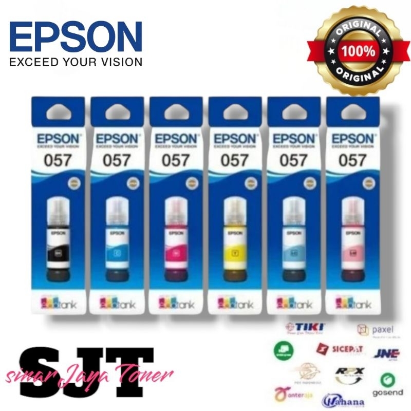 Jual TINTA EPSON 057 BLACK COLOR ORIGINAL Tinta Epson 057 adalah tinta ...