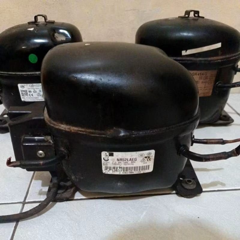 Jual KOMPRESOR KULKAS 1/4 PK, 1/5 ,1/6 PK ORIGINAL # COMPRESOR FRIZER ...