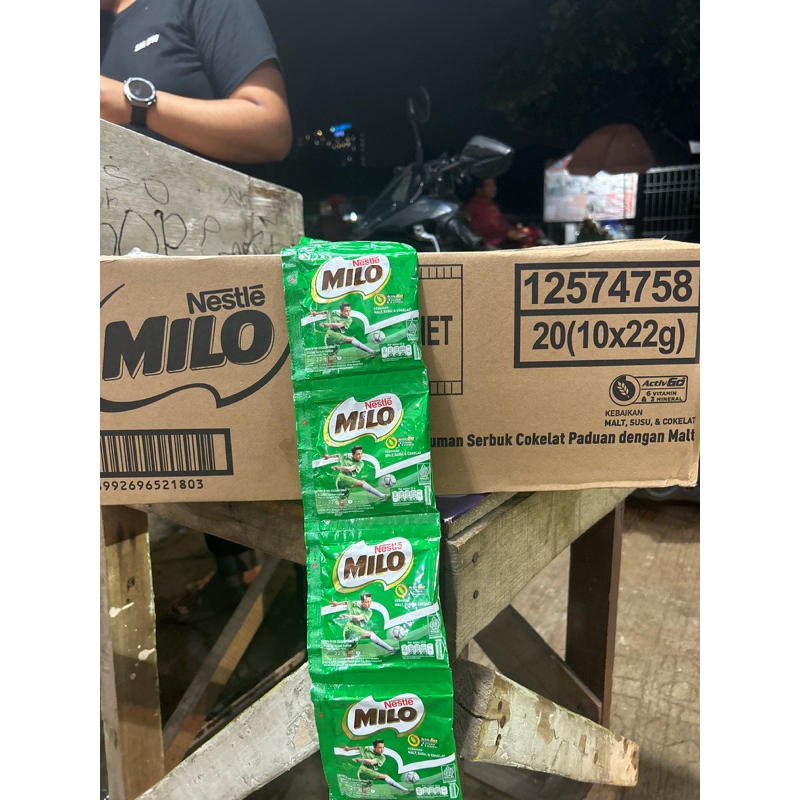 Jual Nestle Milo Activ Go 1 Dus isi 20 renceng | Shopee Indonesia