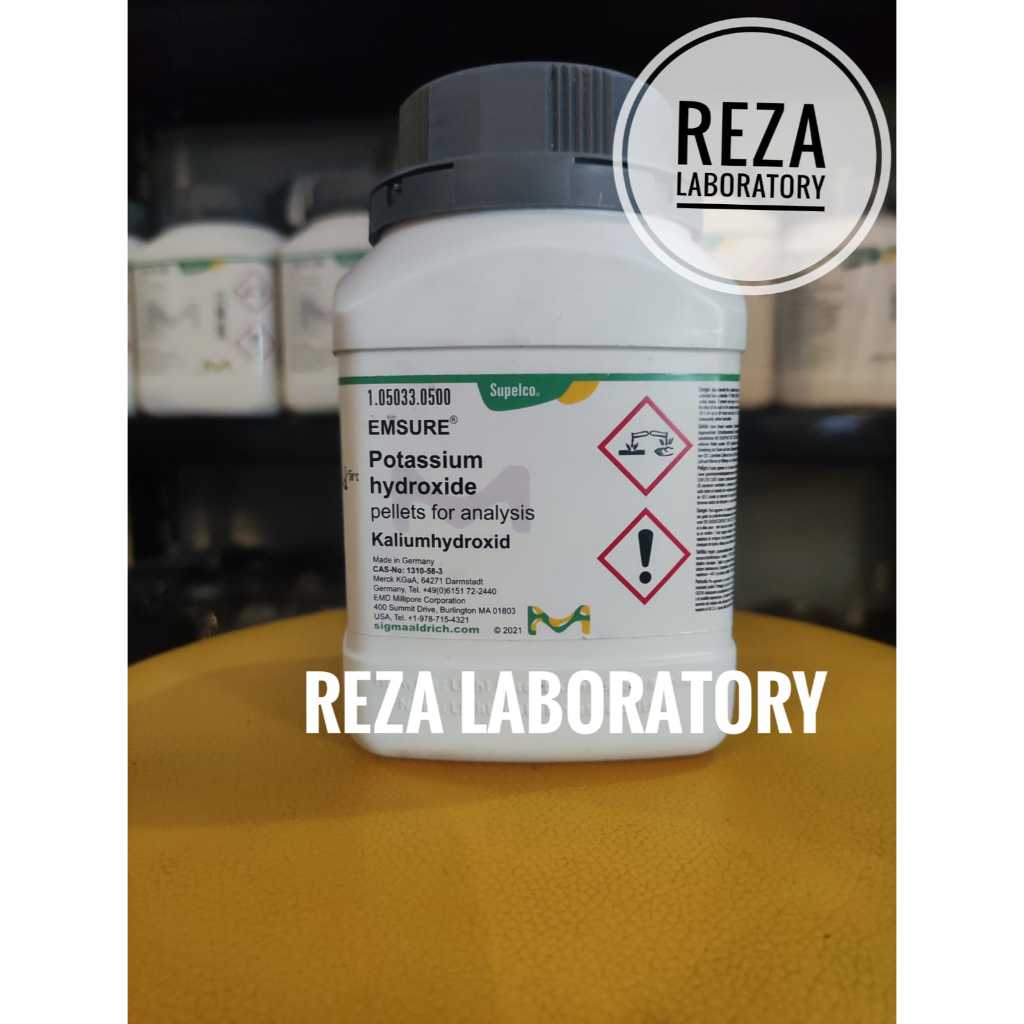 Jual POTASSIUM HYDROXIDE / KALIUM HIDROKSIDA PRO ANALIS MERCK 105033 ...