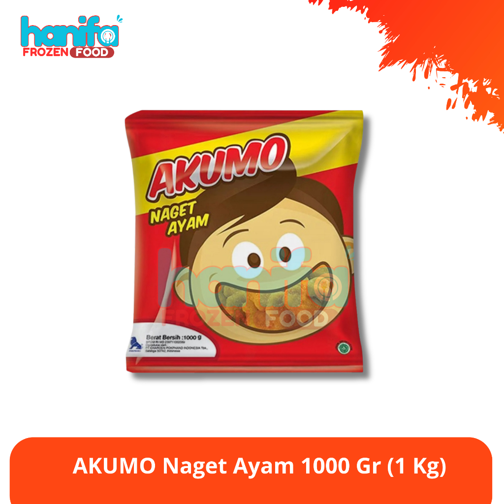 Jual AKUMO Naget Ayam Stik Chicken Stick Nugget isi 1000 gram enak ...