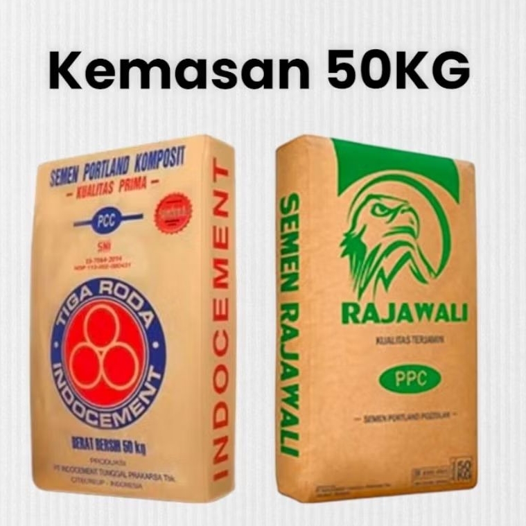 Jual Semen Tiga Roda PCC 3 Roda Rajawali 50 Kg Min Pembelian 20 Sak ...