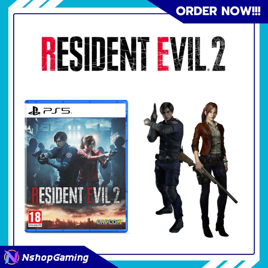 Jual Resident Evil 2 Remake Playstation 5/Kaset PS5 | Shopee Indonesia