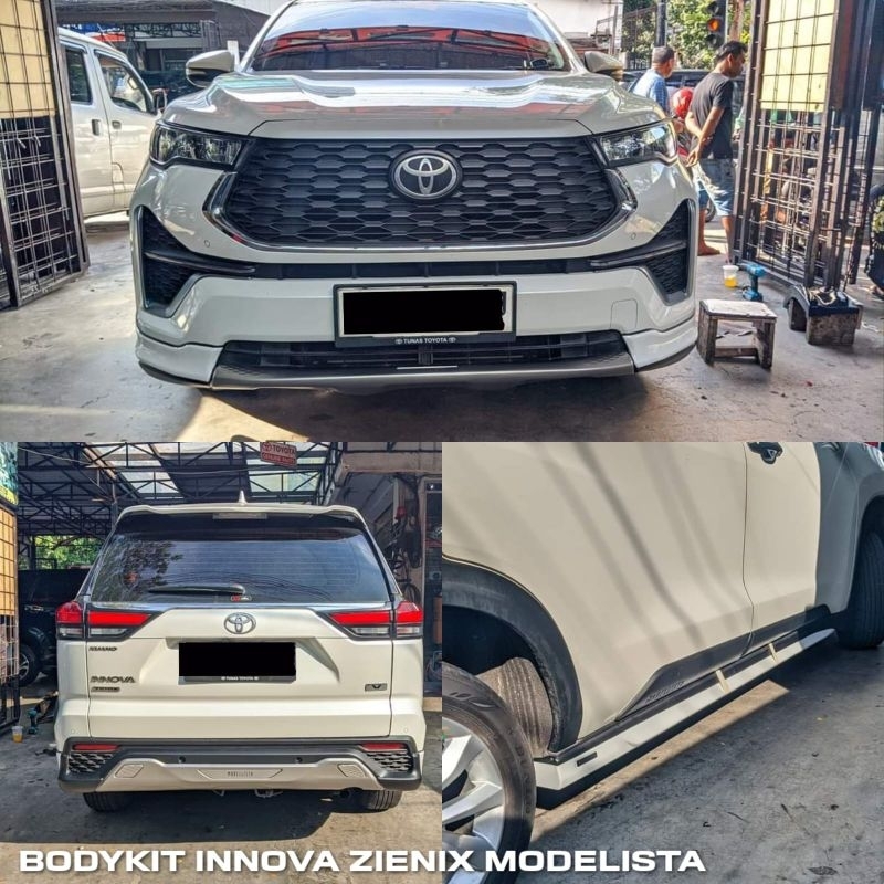 Jual Bodykit innova zenix modelista sudah cat | Shopee Indonesia