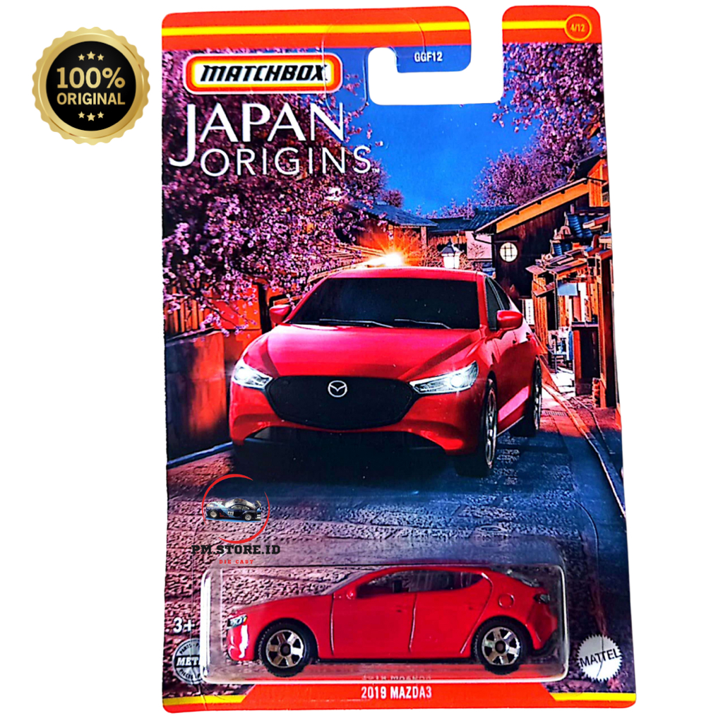 Jual Matchbox japan origins 2019 mazda 3 merah | Shopee Indonesia
