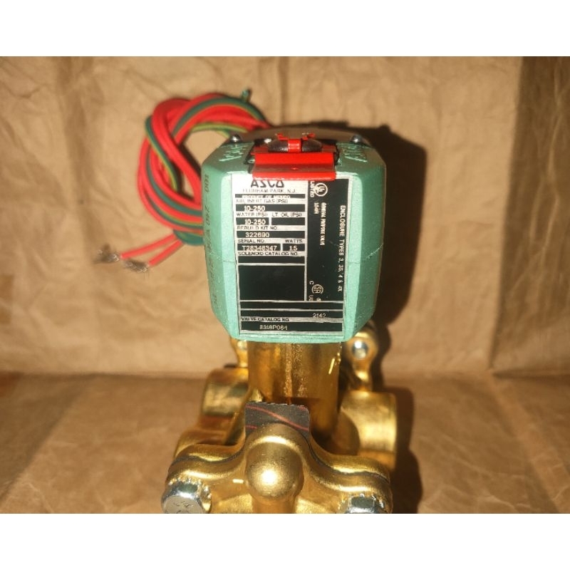 Jual GENERAL PURPOSE VALVE ASCO 3 WAY 1/2" /8316P064 100-240V 50-60Hz ...