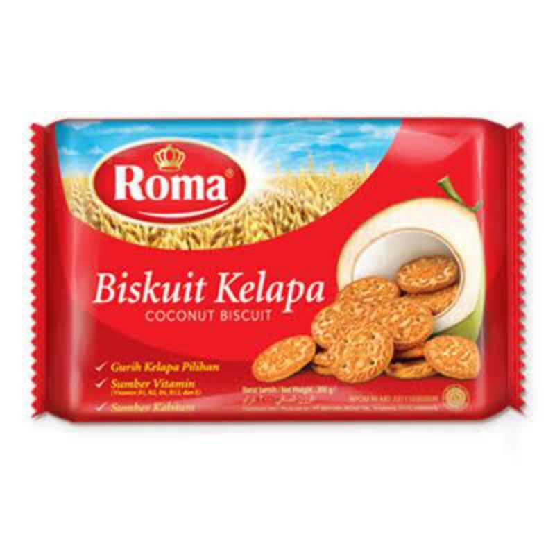 Jual ROMA BISKUIT KELAPA | Shopee Indonesia