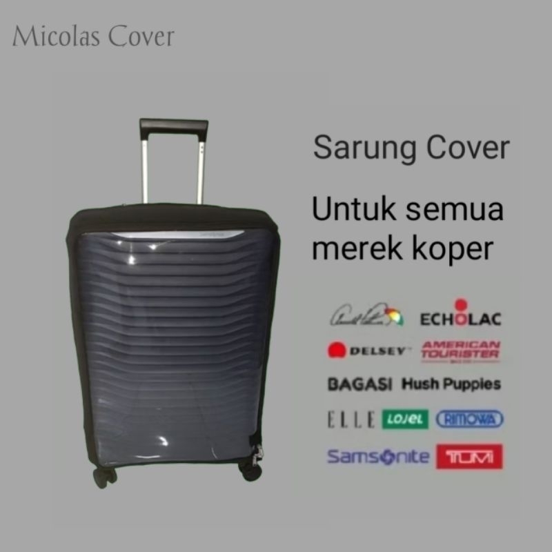 Jual Sarung Koper/Cover Pelindung Koper Luggage Kombynasi Untuk Semua ...