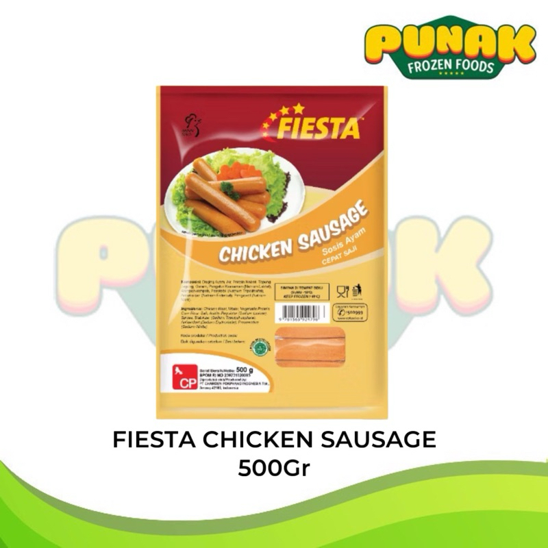 Jual FIESTA CHICKEN SAUSAGE SOSIS AYAM 500g | Shopee Indonesia