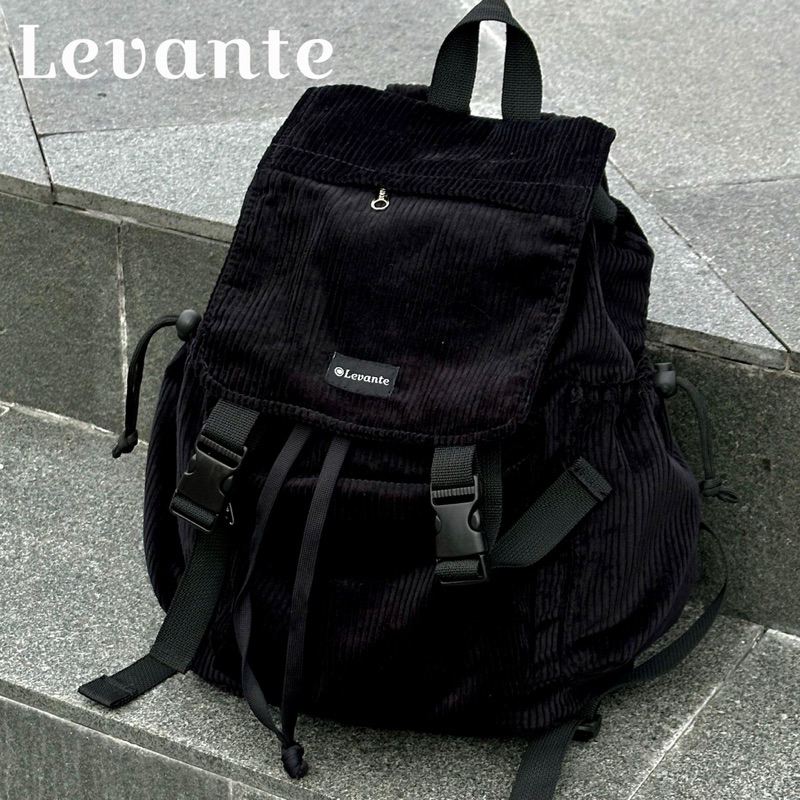 Jual tas ransel corduroy mini backpack corduroy LEVANTE | Shopee Indonesia