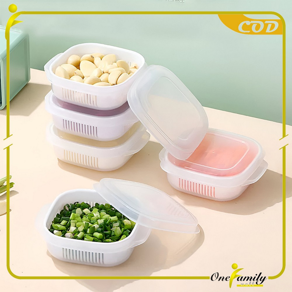 Jual ONE-C1155 Wadah Penyimpanan Makanan Dengan Tirisan Serbaguna ...
