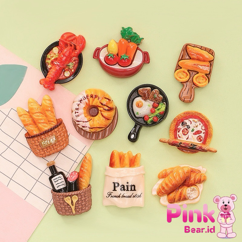 Jual Resin Clay Roti Roti Baguette Series Resin Clay Diy Serbaguna Deco ...