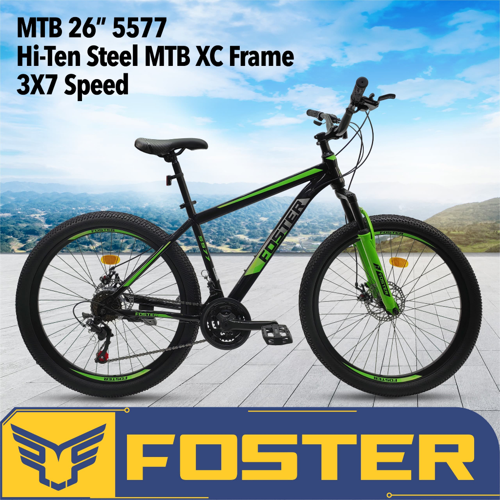 Jual Sepeda Gunung MTB Foster 24 / 26 / 27,5 inch 5522 FL / 5577 21 ...