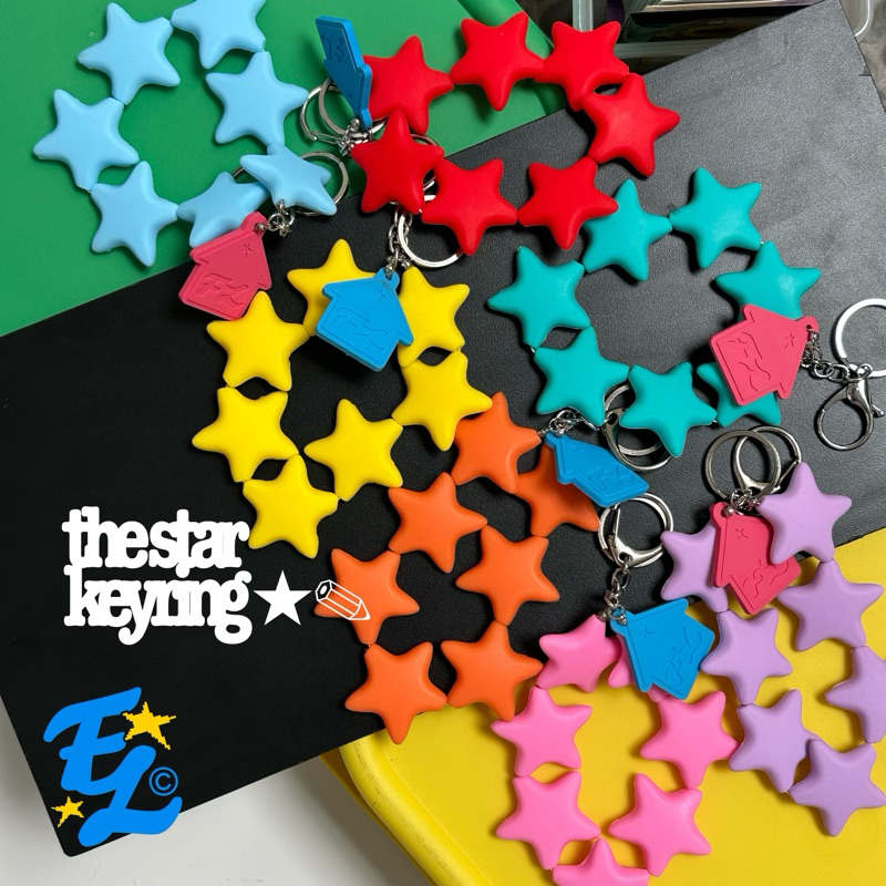 Jual FLUFFEISH - STAR KEYRING | Shopee Indonesia