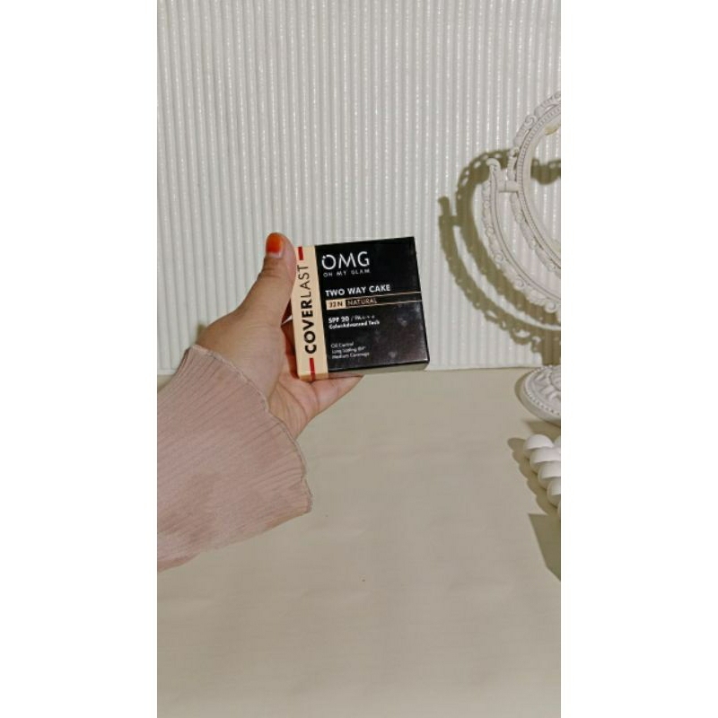 Jual NEW - OMG Compact powder shade Natural | Shopee Indonesia