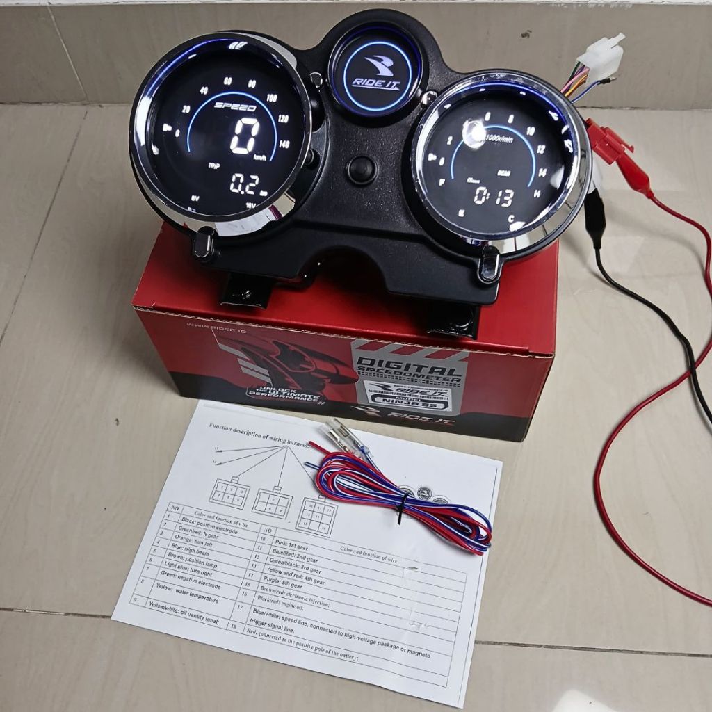 Jual Spidometer Ninja SS GEN 2 Digital Ninja R Speedometer Ninja SS ...