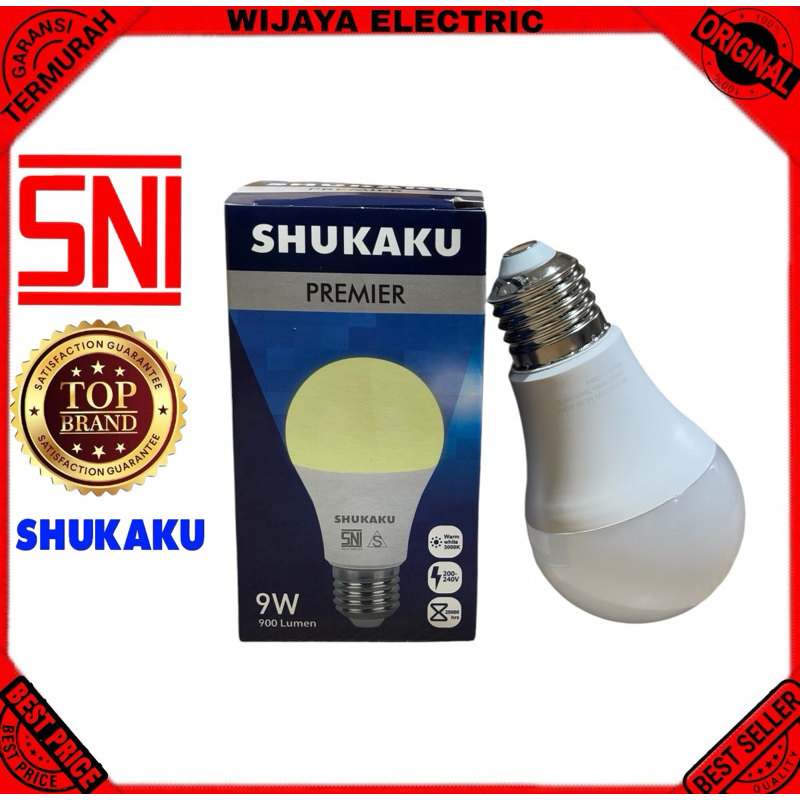 Jual Shukaku Lampu Led Buah naga 9 watt kuning hemat Energi | Shopee Indonesia