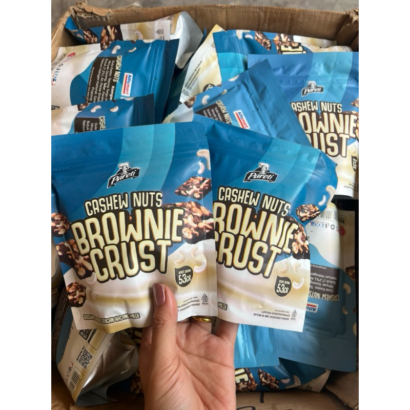 Jual Paroti Cashew Nuts Brownie Crust | Shopee Indonesia