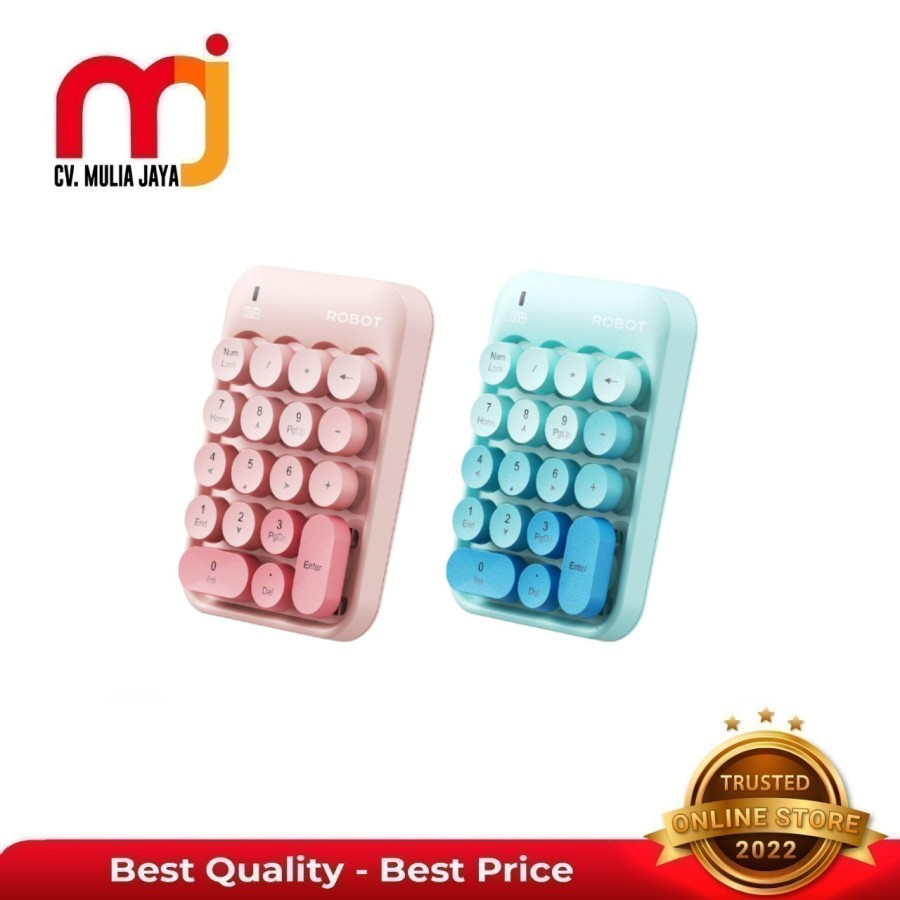 Jual KEYBOARD NUMERIC RK 02 (BLUE/PINK) - BLUE | Shopee Indonesia