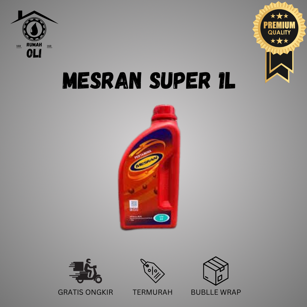 Jual Oli Pertamina Mesran Super 1L | Shopee Indonesia