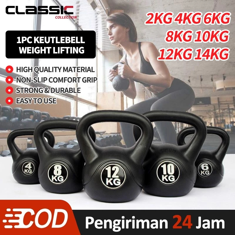 Jual 2KG,4KG,6KG,8KG,10KG,12KG,14KG Barbell / Dumbell / Barbel / Dumbell Weight Lifting Barbel ...