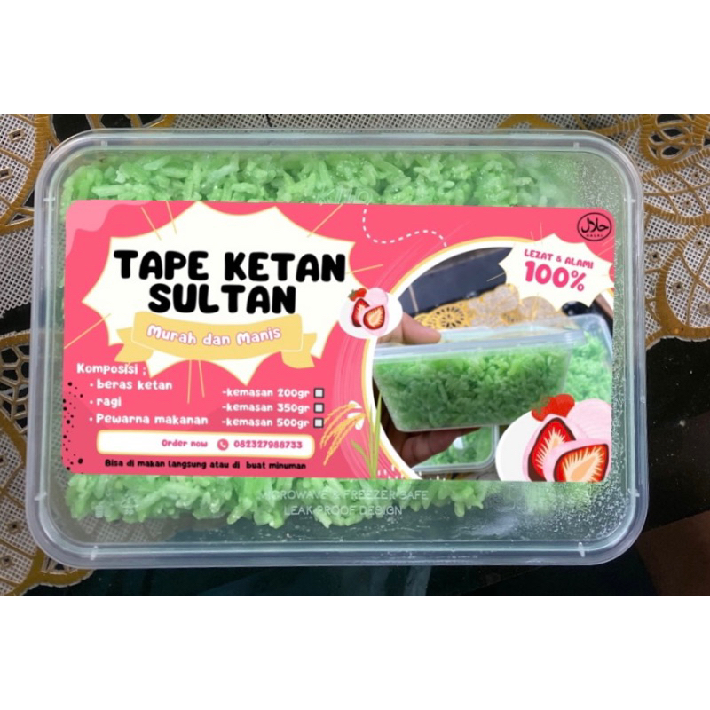 Jual TAPE KETAN MANIS LEGIT / bahan olahan minuman susu tape ketan ...