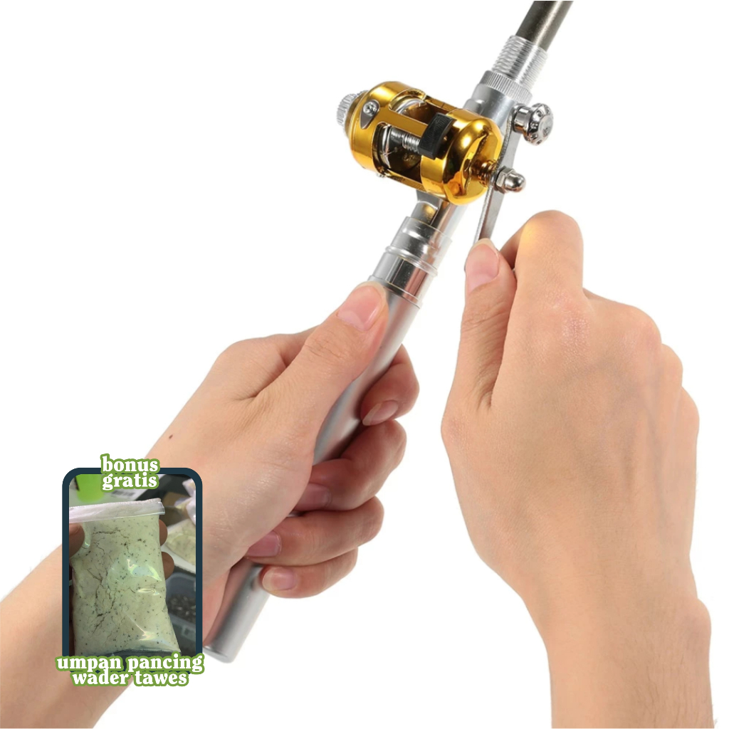 Jual PANCINGAN PULPEN FISHING ROAD SET ALAT JORAN PANCING PEN MINI ...