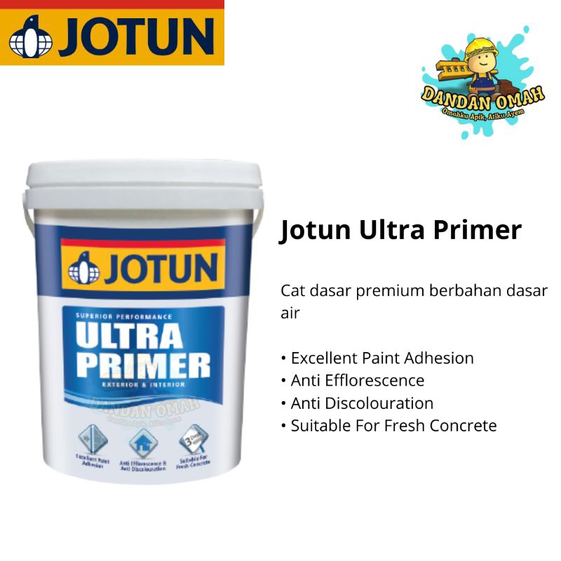 Jual Cat Dasar Tembok Eksterior / Jotun Ultra Primer / Jotun Jotashield ...