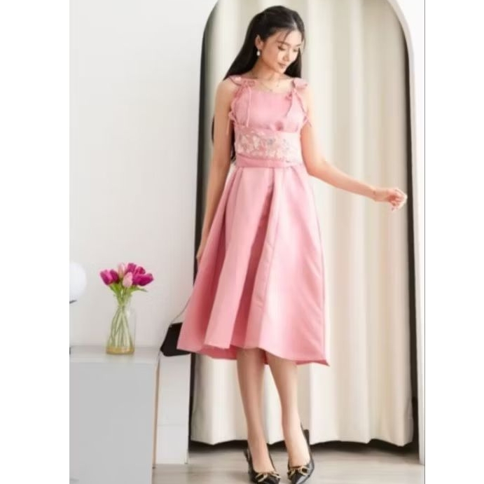 Jual CNY Dress/Choengsam warna Pink NEW (Real Picture) | Shopee Indonesia