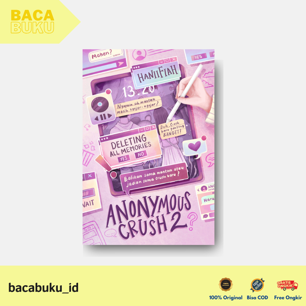 Jual NOVEL ANONYMOUS CRUSH 2 by HaniiFiah - Akad x Skuad | Shopee Indonesia