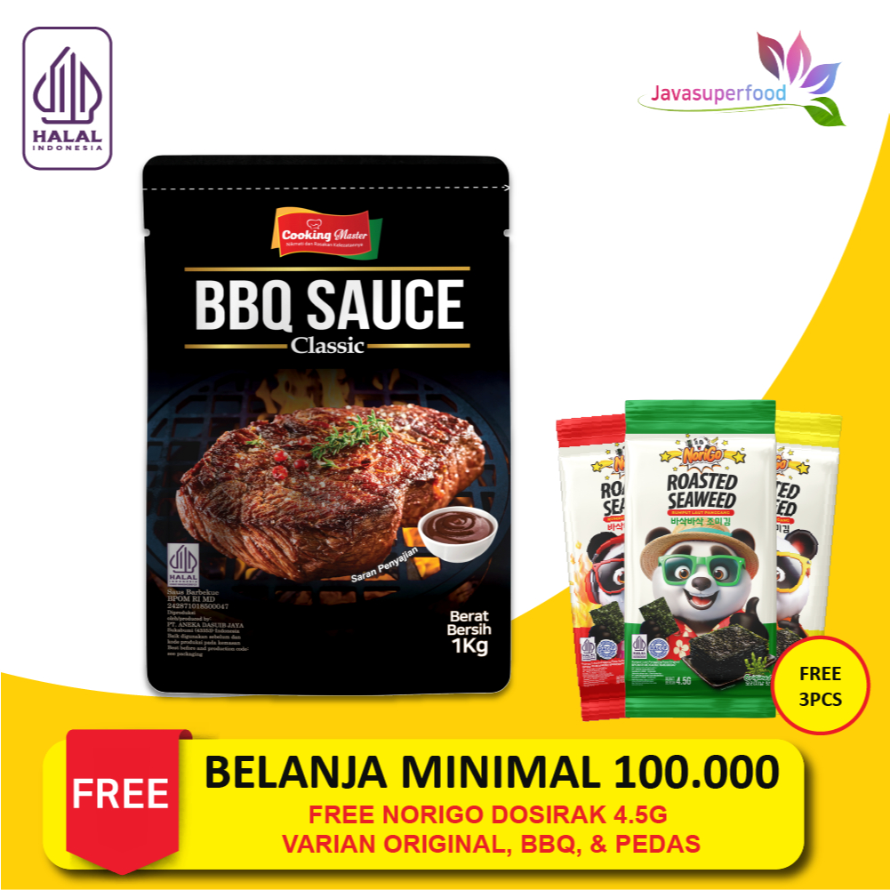 Jual Saus BBQ korea 1Kg / Sauce daging BBQ STEAK | Shopee Indonesia