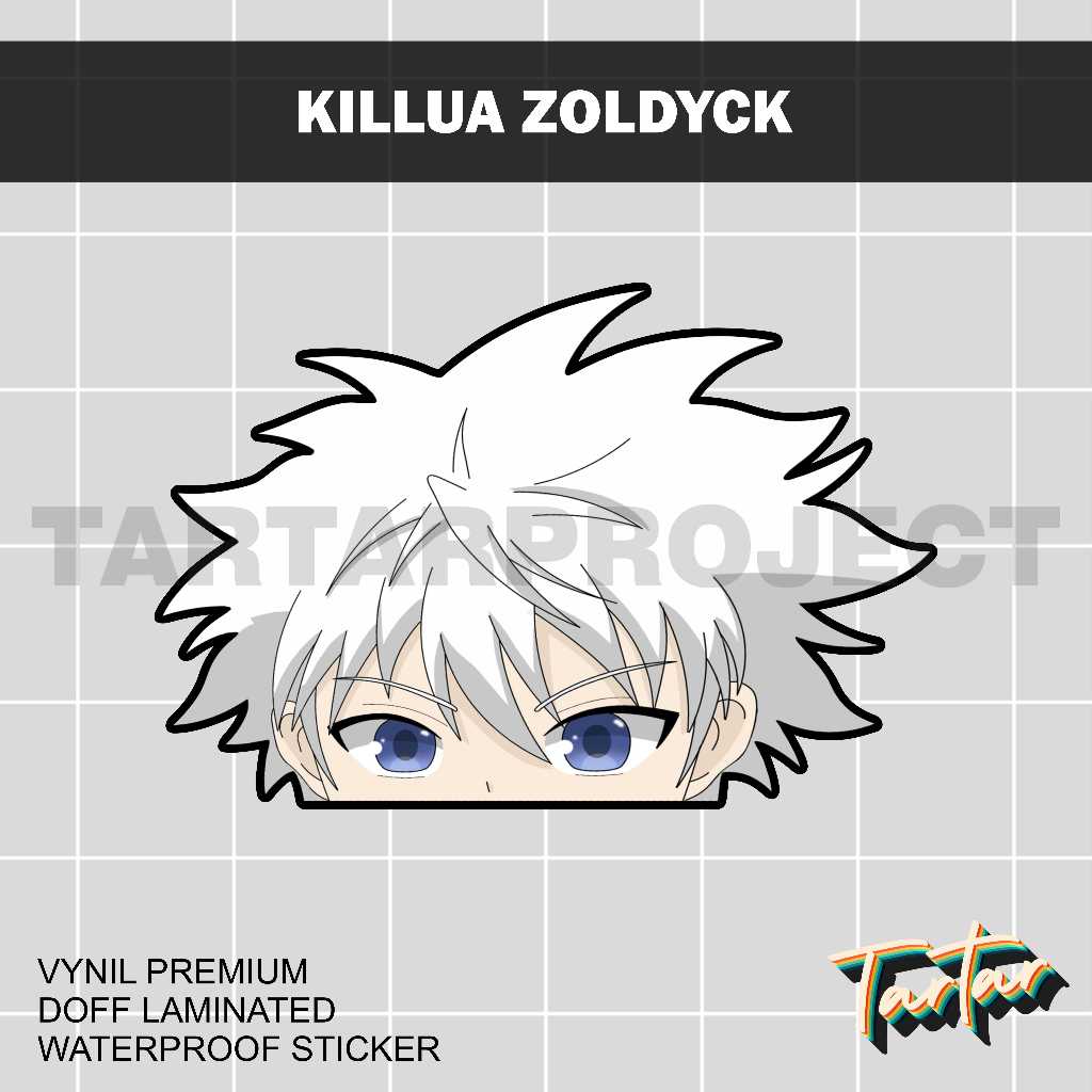 Jual Sticker Stiker Vinyl - Peeker Anime HxH Killua | Shopee Indonesia