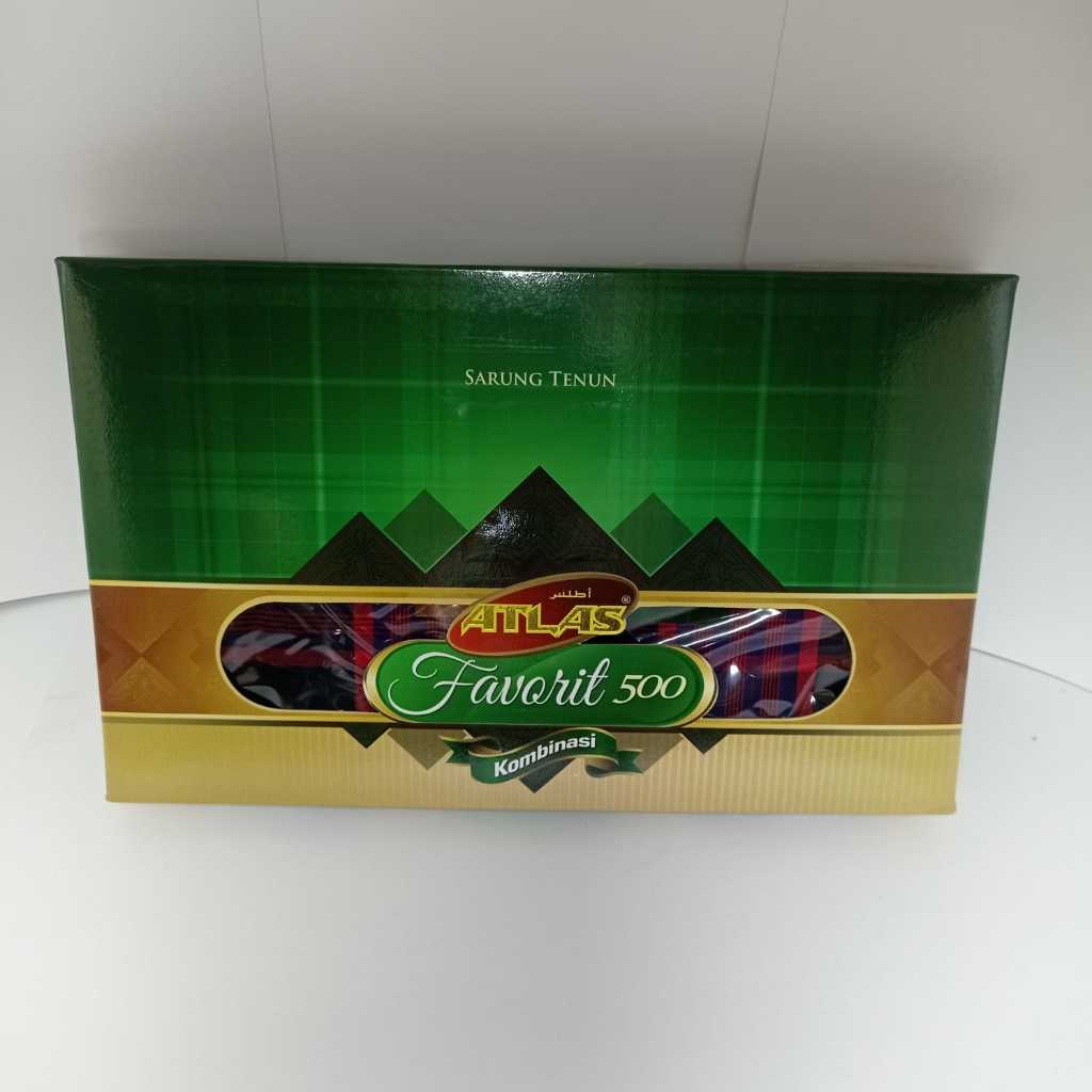 Jual BOX SARUNG TENUN ATLAS FAVORIT 500 (HANYA BOX) | Shopee Indonesia