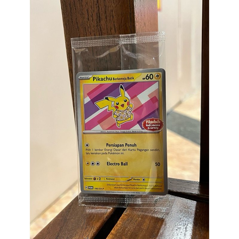Jual Pikachu berkemeja batik limited indonesia journey Original | Shopee Indonesia