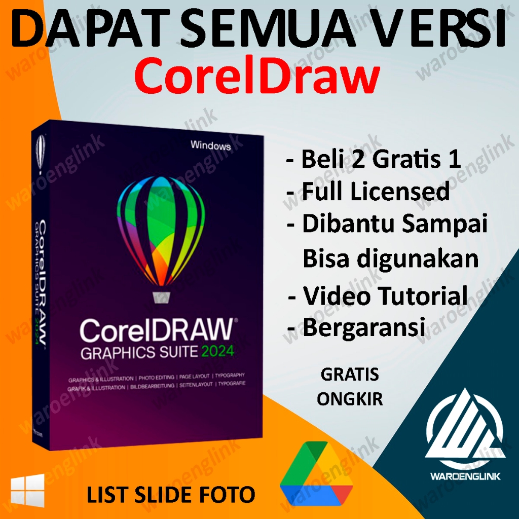 Jual [BUNDLING] Dapat semua versi Corel | Video Install | Windows ...