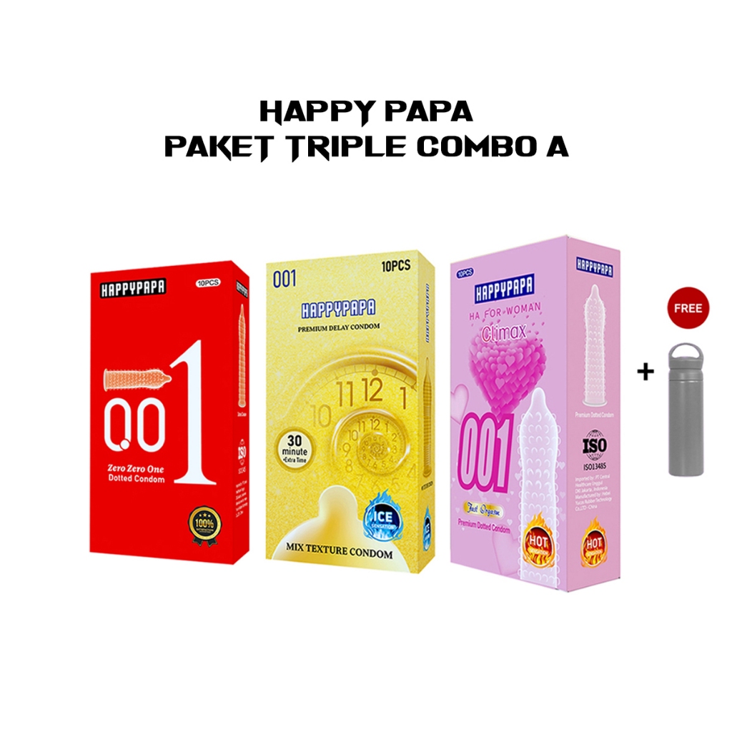 Jual HAPPYPAPA PAKET A Isi 10 Pcs | Shopee Indonesia