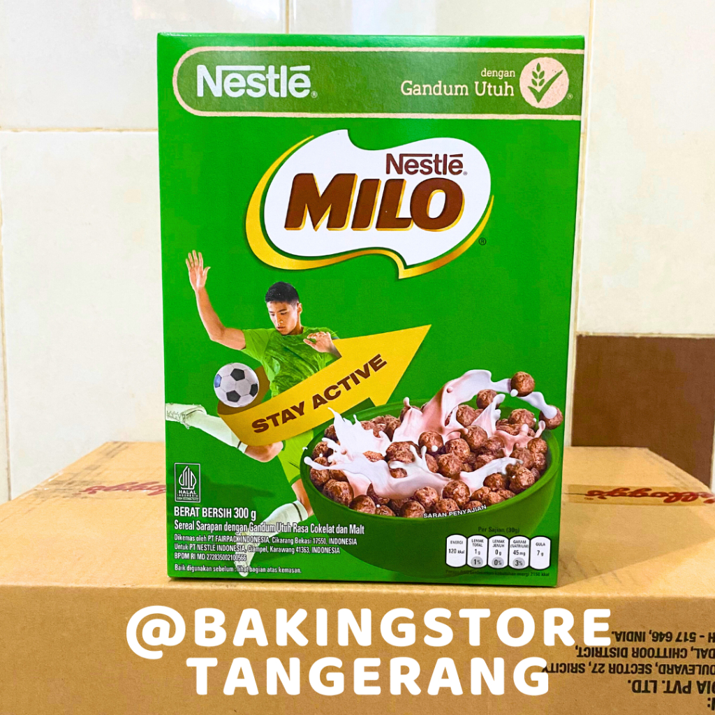 Jual Nestle MILO cereal 300 gr | Sereal MILO 300 gr | Shopee Indonesia