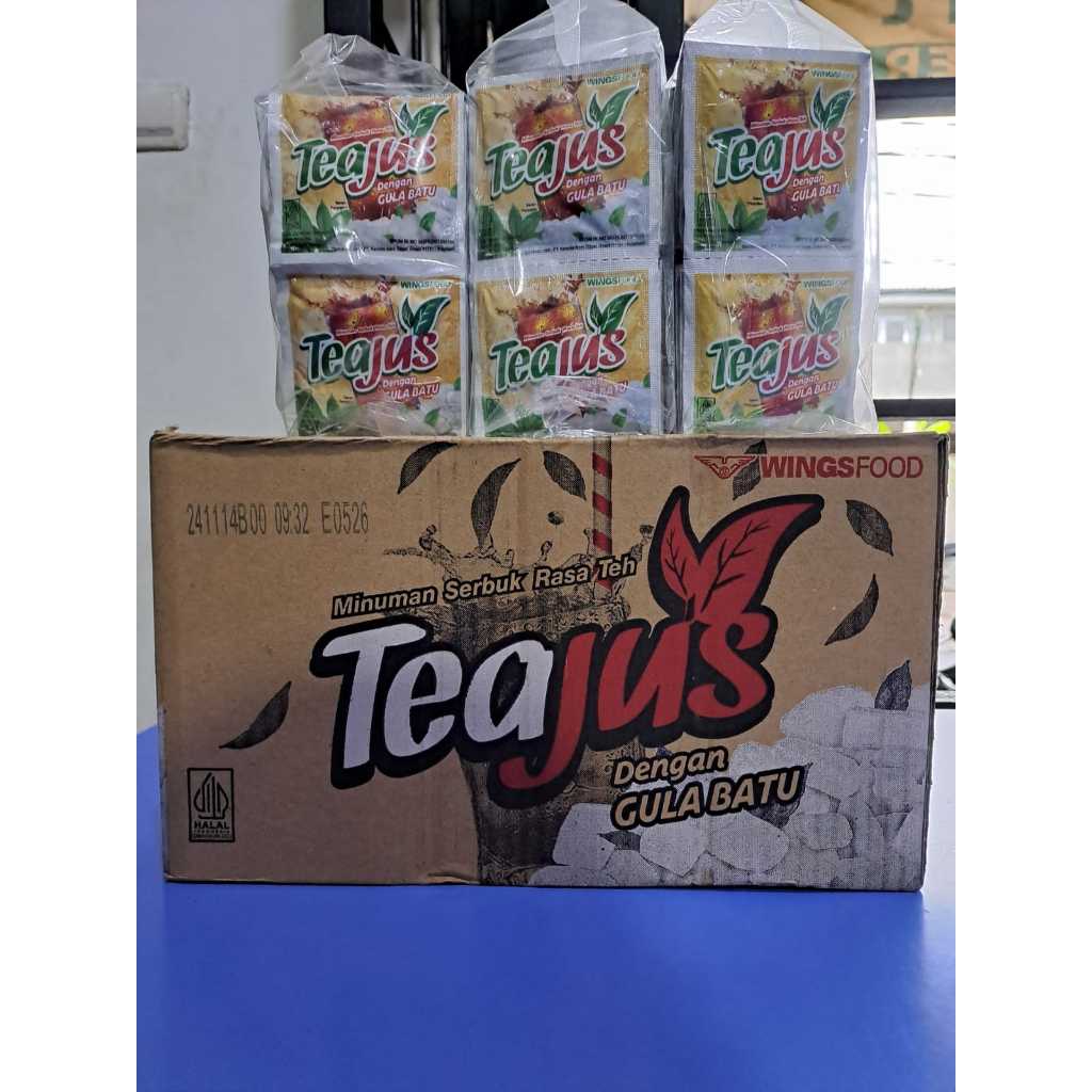 Jual Tehjus Minuman Serbuk Rasa Gula Batu Per Pack | Shopee Indonesia