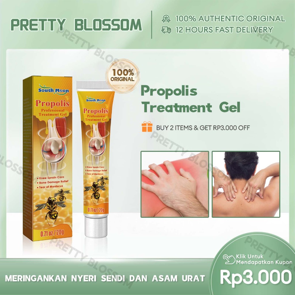 Jual South Moon Propolis Treatment Gel 20g Bee Venom Joint Ointment ...