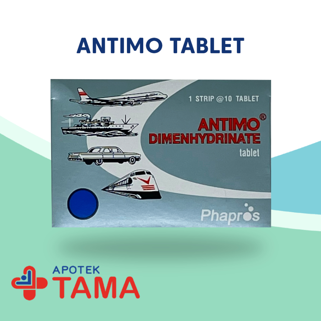 Jual Antimo Tablet Dewasa Strip Isi 10 Tablet | Shopee Indonesia