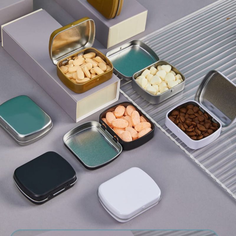 Jual Kaleng Aluminium Tin Can Polos Storage Box Serbaguna Kaleng Obat ...