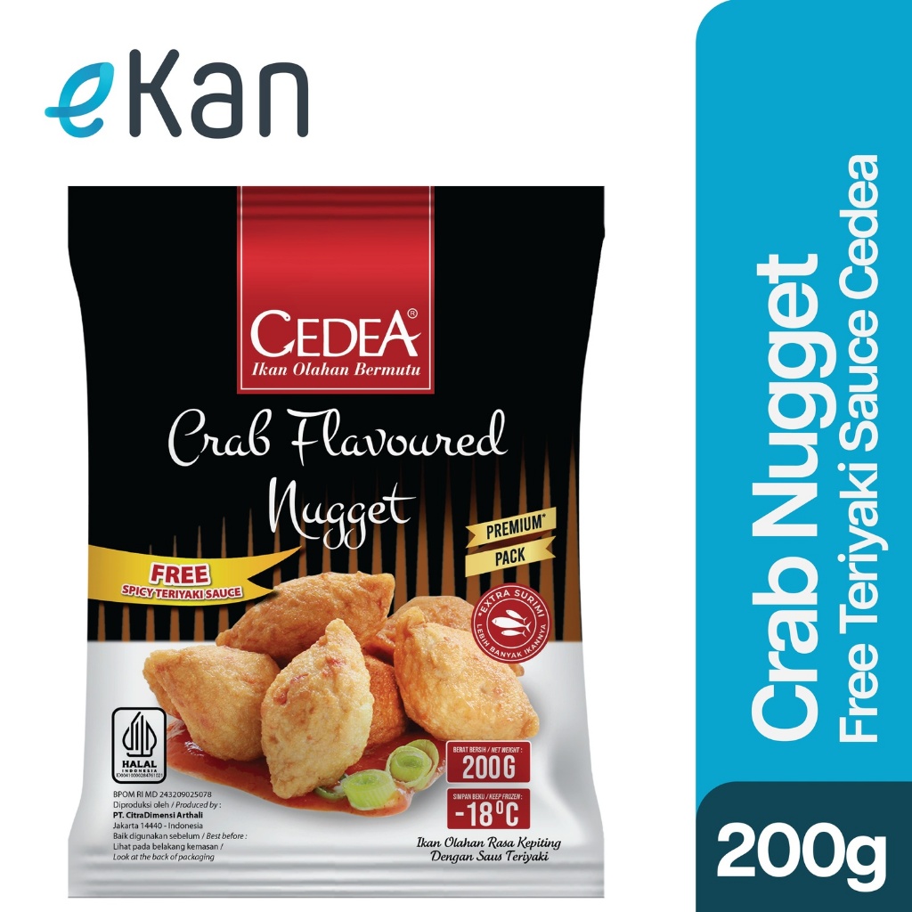 Jual Cedea Crab Flavoured Nugget 200 | Shopee Indonesia