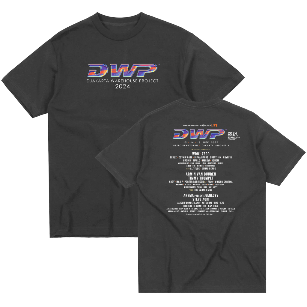 Jual KAOS DWP 2024 DJAKARTA WAREHOUSE PROJECT 2024. BUILT UP TANPA ...