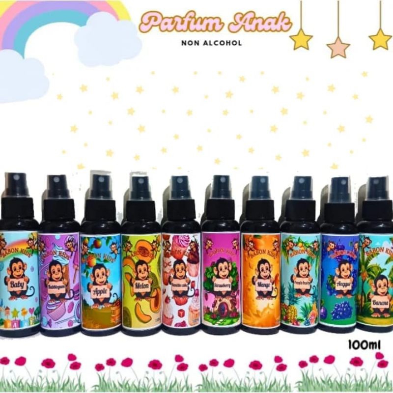 Jual Parfum Anak Kiddy Babon Kids 100ml non alkohol | Shopee Indonesia