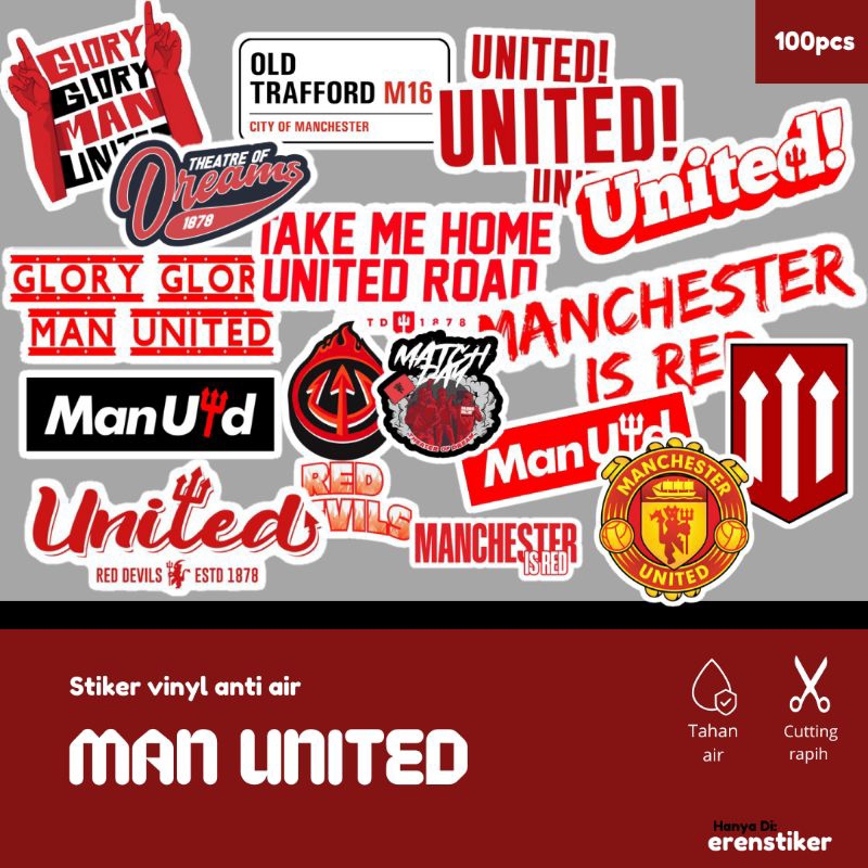Jual Striker vinyl anti air karakter gambar club bola liga inggris ...