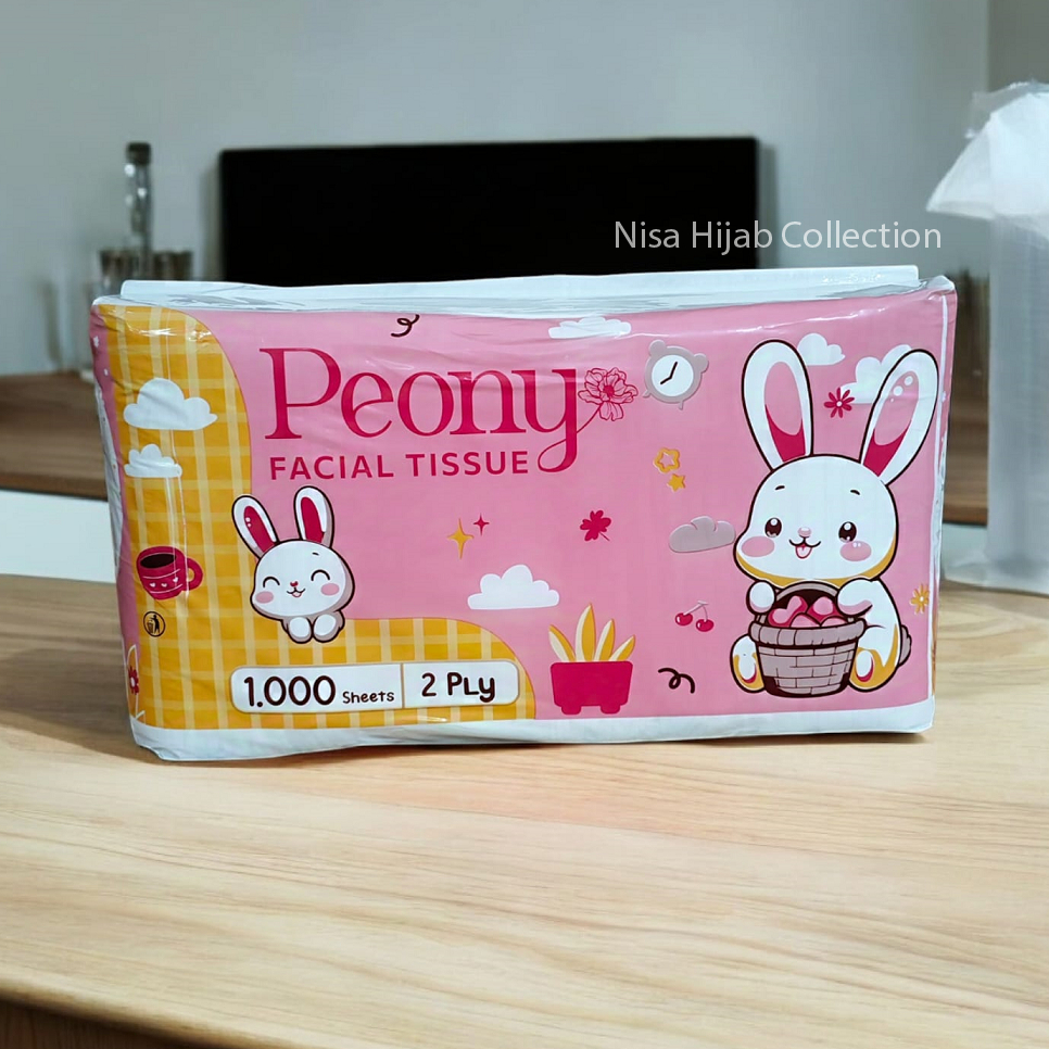 Jual TISSUE PEONY 1000 Sheet Montis 1kg Tisu Lembut Nice 2000 helai ...