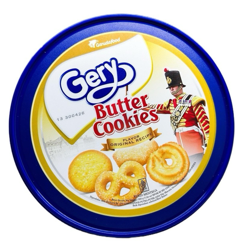 Jual GERY BUTTER COOKIES 225 GR Biskuit Kering Cemilan | Shopee Indonesia