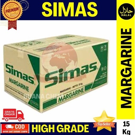 Jual Simas Margarine 15 kg / Mentega Simas Serbaguna / Margarin ...