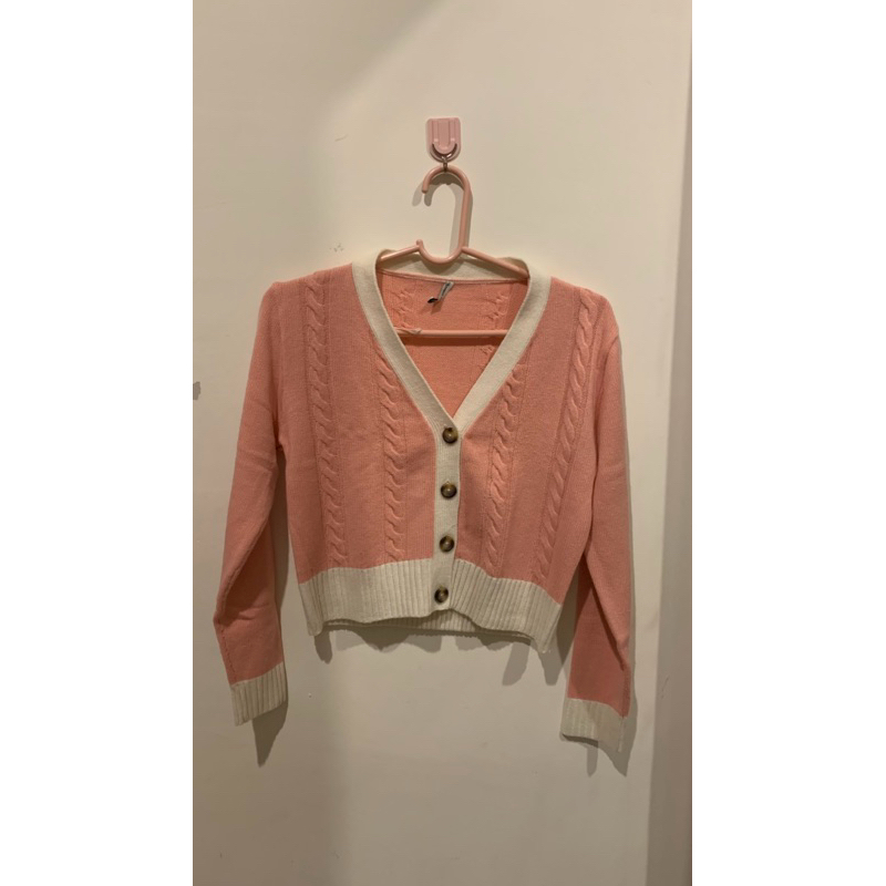 Jual CARDIGAN WANITA PINK COLORBOX | Shopee Indonesia