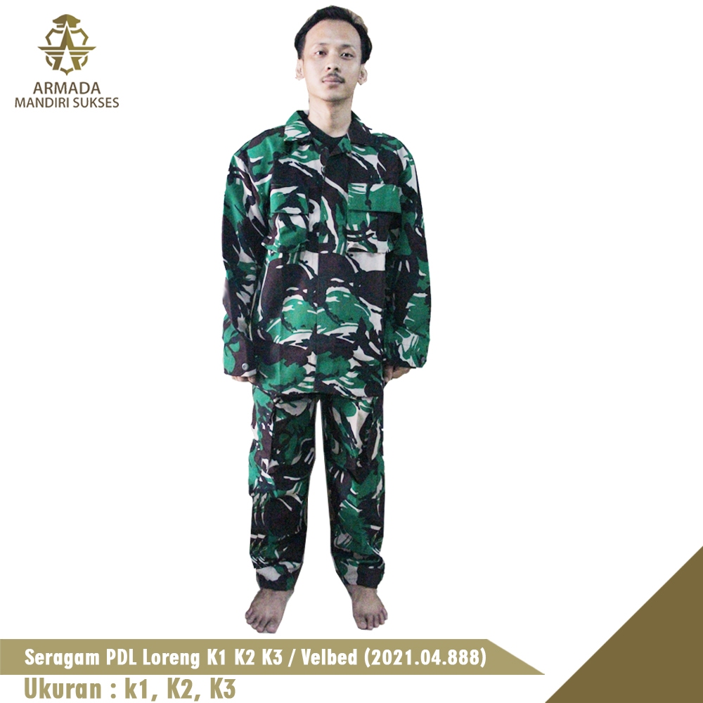 Jual Seragam PDL Loreng k1 k2 k3 | Shopee Indonesia